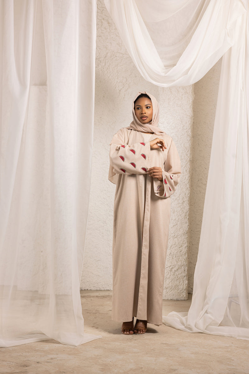 Halaa Abaya 3pc Set – Couture By Noor